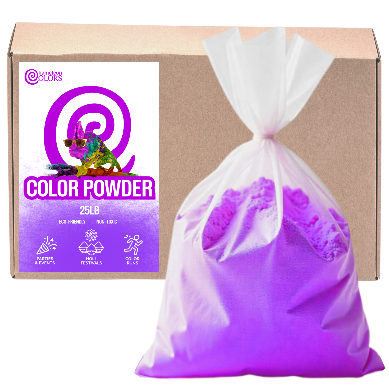 Premium Bulk Color Powder – 25 lb Box | Chameleon Colors