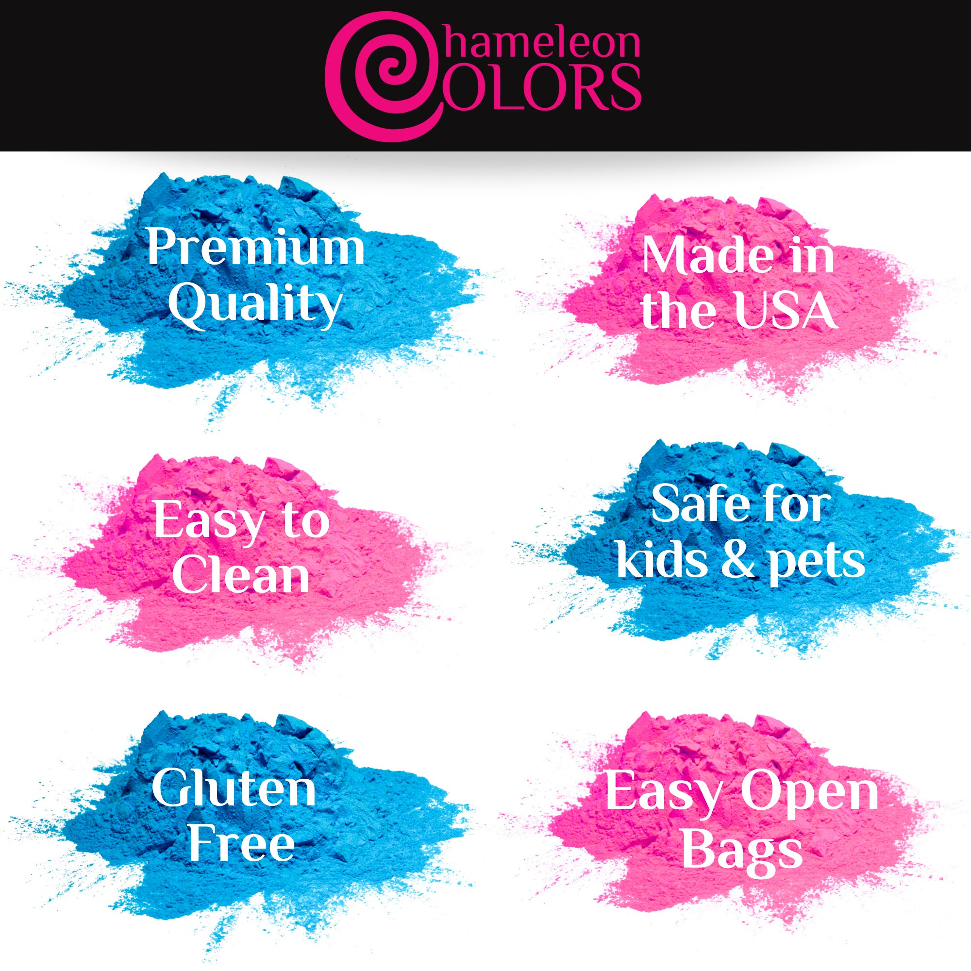 Gender Reveal Color Balls Kit | Chameleon Colors