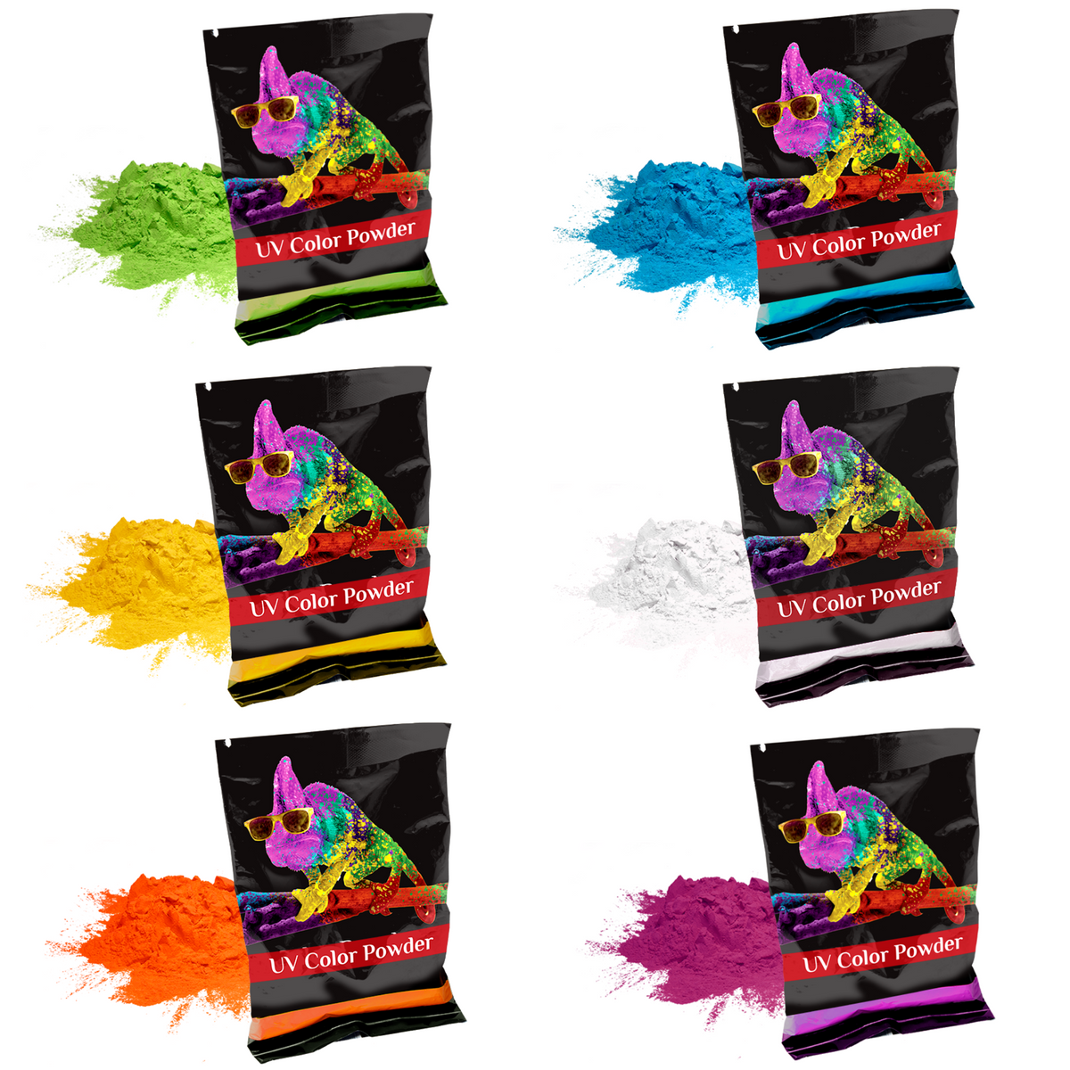 UV Color Powder for Photos & Events | Chameleon Colors
