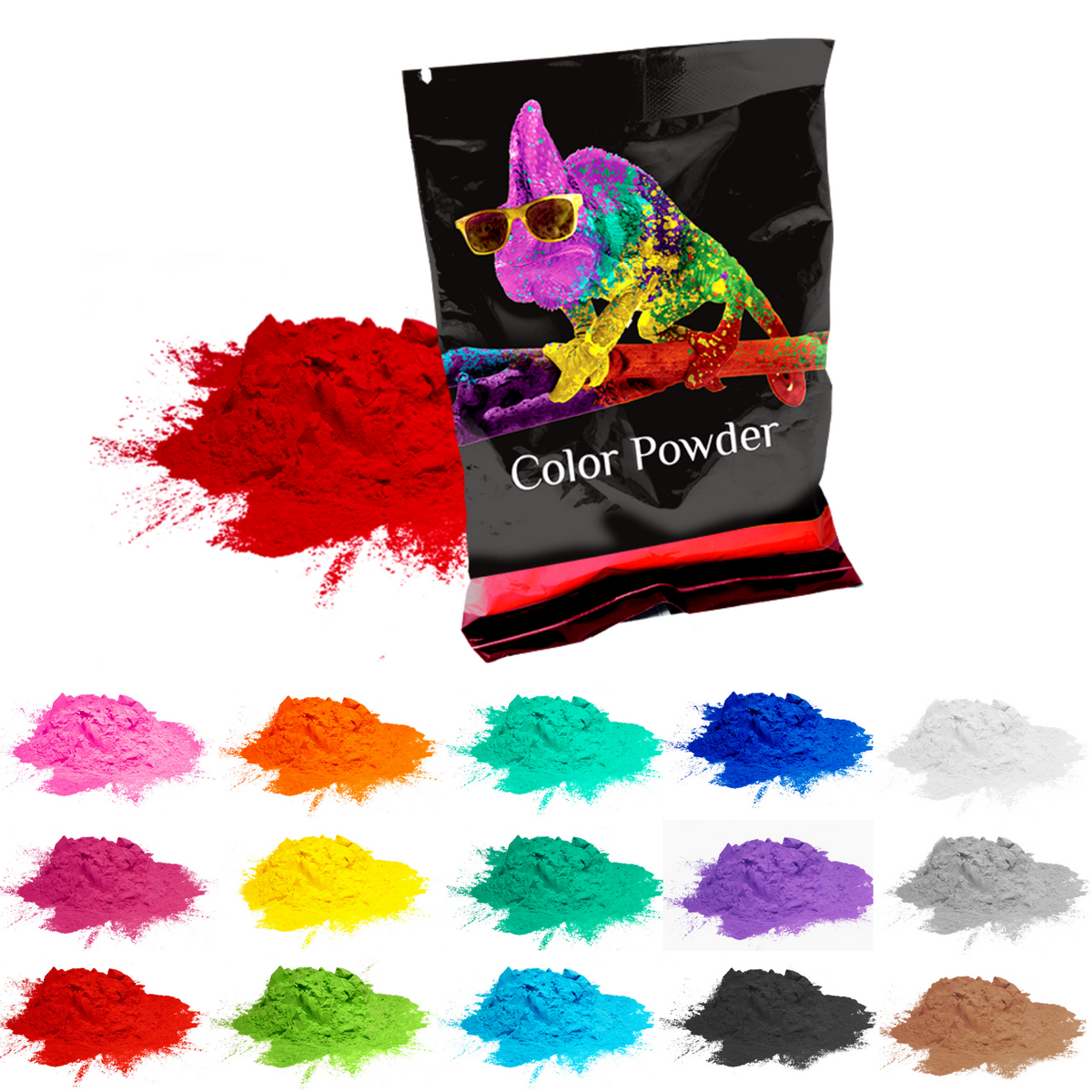 Color Powder Packets – 70g 10 & 40 Packs | Chameleon Colors