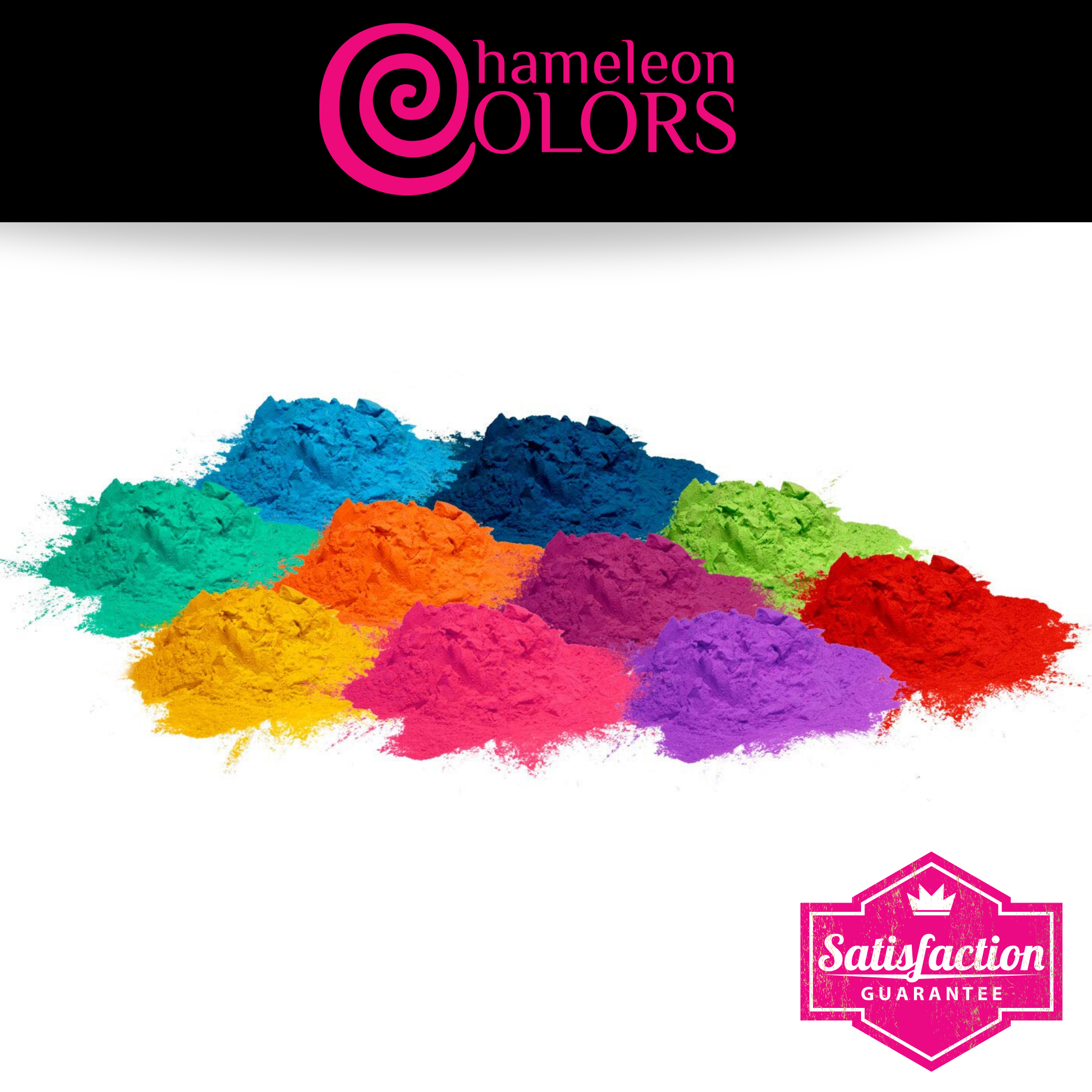 70g Color Powder Pack – 10 Pack + Bonus | Chameleon Colors