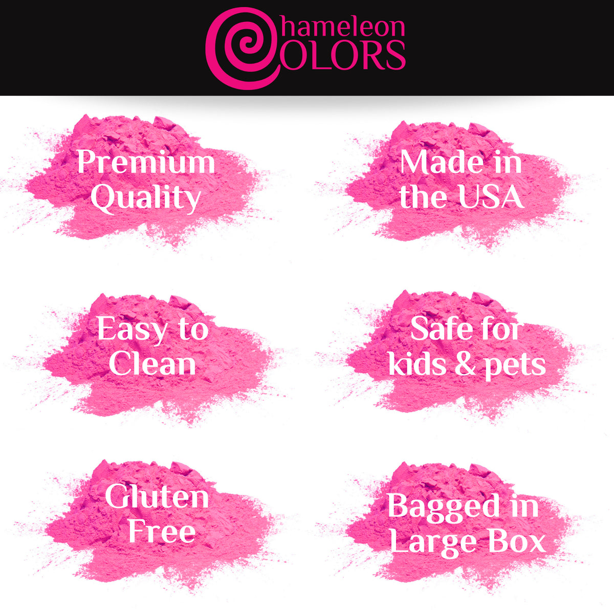 25 lb Pink Gender Reveal Powder | Jumbo Color Powder Bag