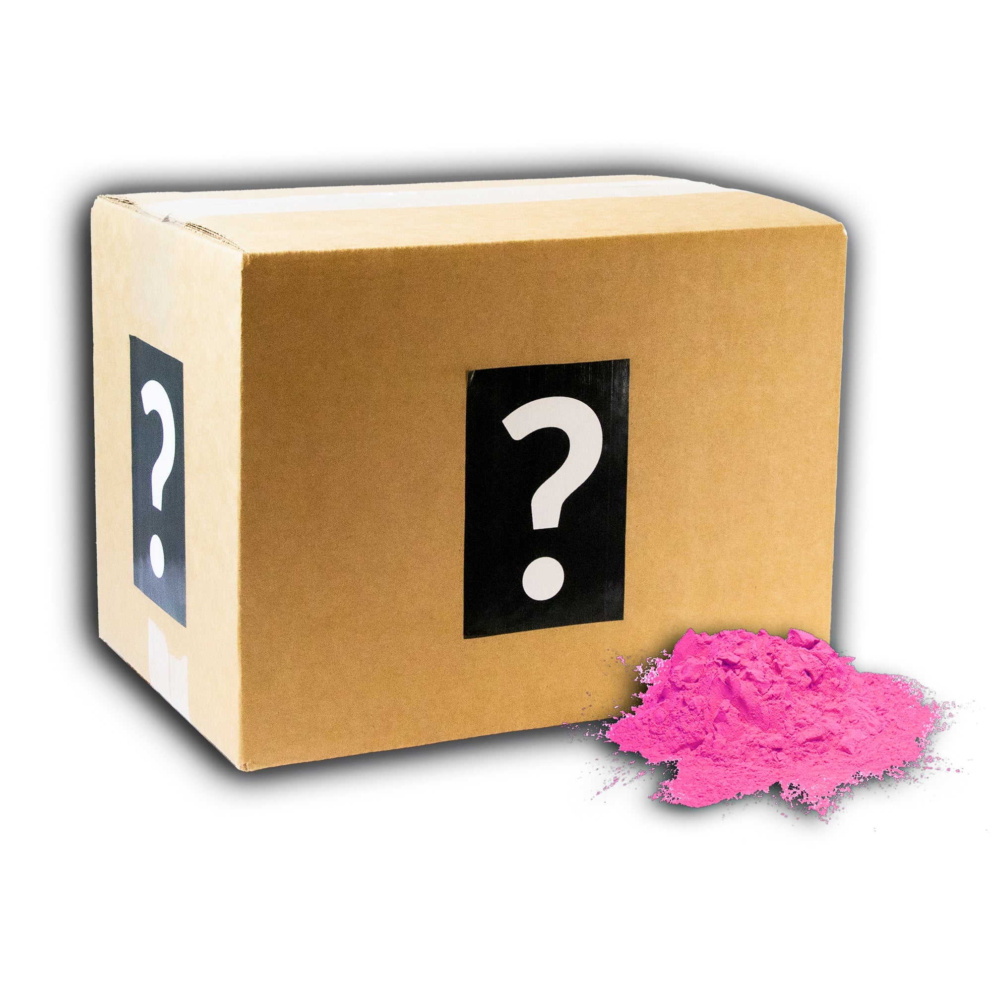 25 lb Pink Gender Reveal Powder | Jumbo Color Powder Bag